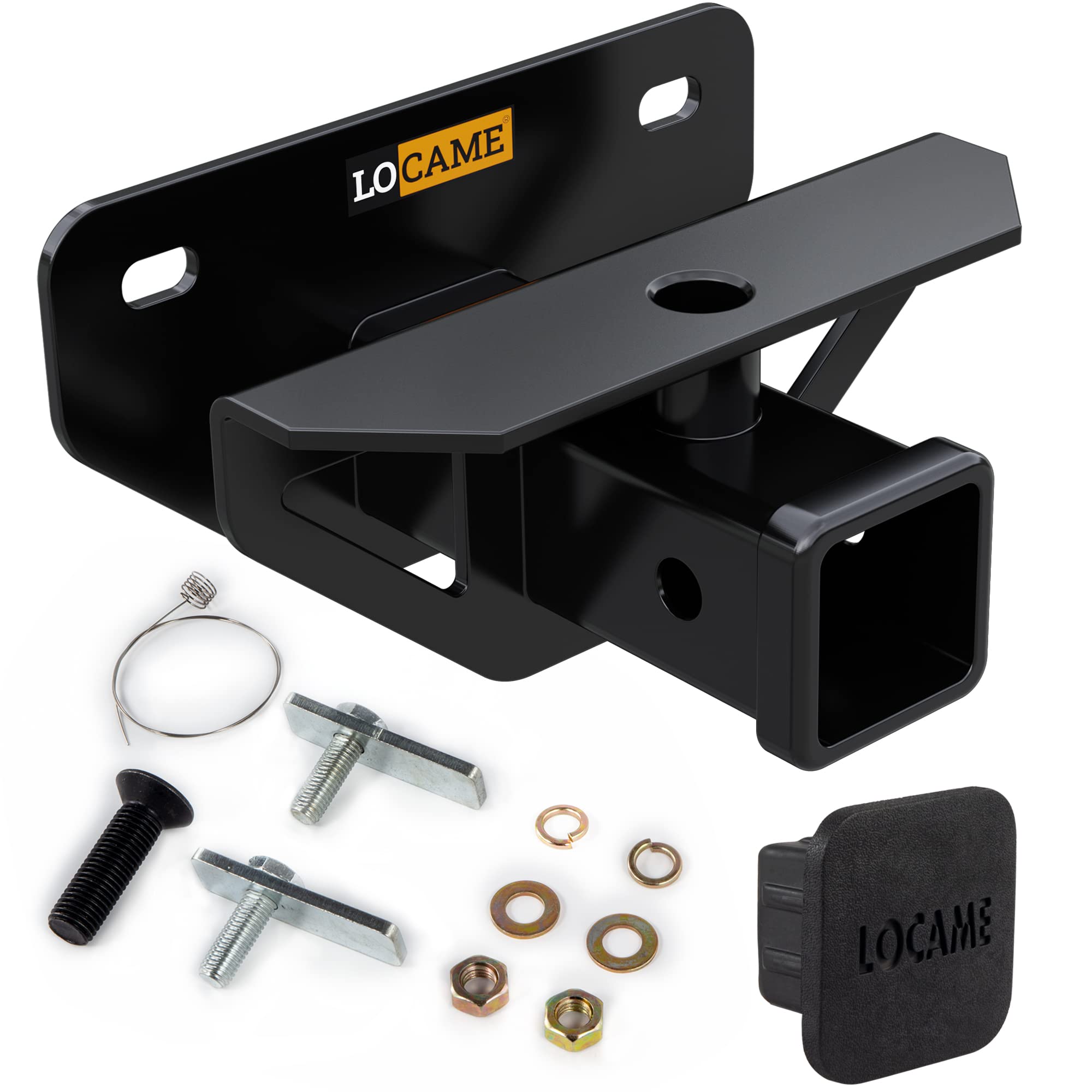 LOCAME 2 Inch Rear Trailer Hitch Receiver, Class 3 Trailer Hitch ...