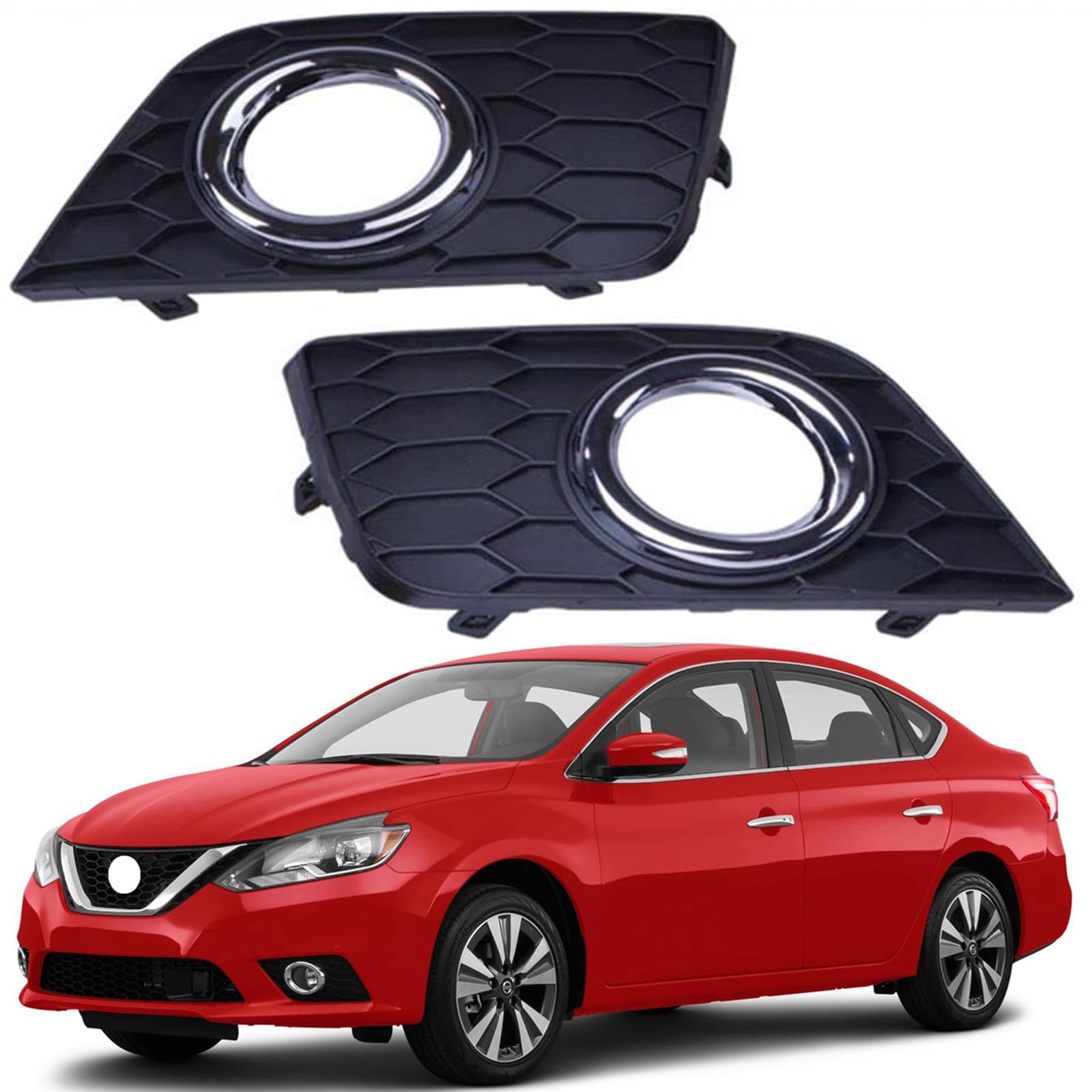 Prefer Warehouse Pair of Front Fog Light Covers Trim Bezel RH LH ...