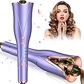 Amazon.com: Auto Hair Curler, IAMFINE 1 Inch Automatic Curling Iron with 4 Temps & 3 Timer ...