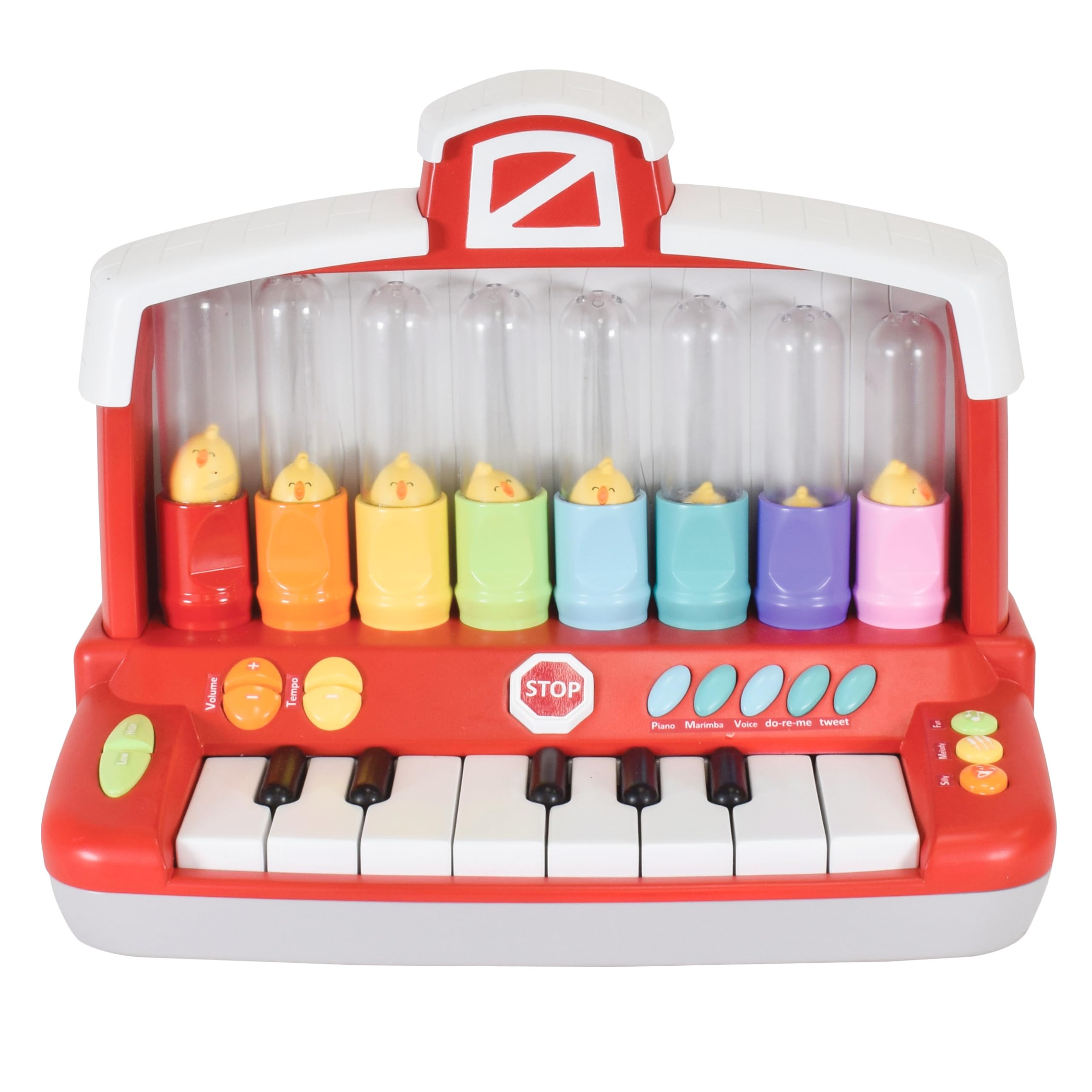 Farm Animals Keyboard Preschool Learning Toy with Silly Sounds and ...