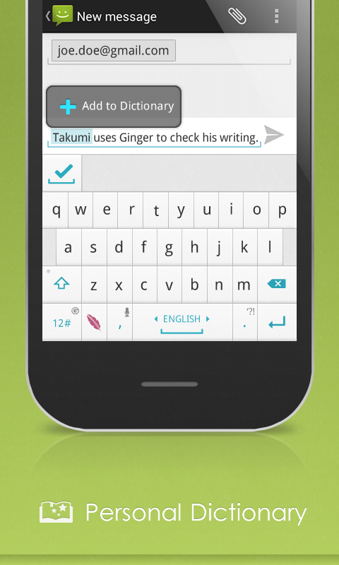 Ginger Keyboard - Perfect Text Free:Amazon.de:Appstore for Android
