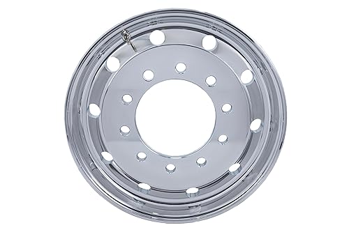 UNIRACING Aluminum Wheels 22.5" X 9" Flat Face Truck Rims Wheels Mirror ...
