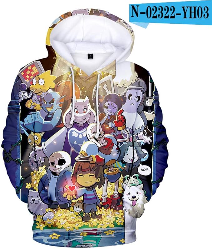 Children Hoodies Undertale Latest Hoodie Men/Women 3D Printed Hoodies ...