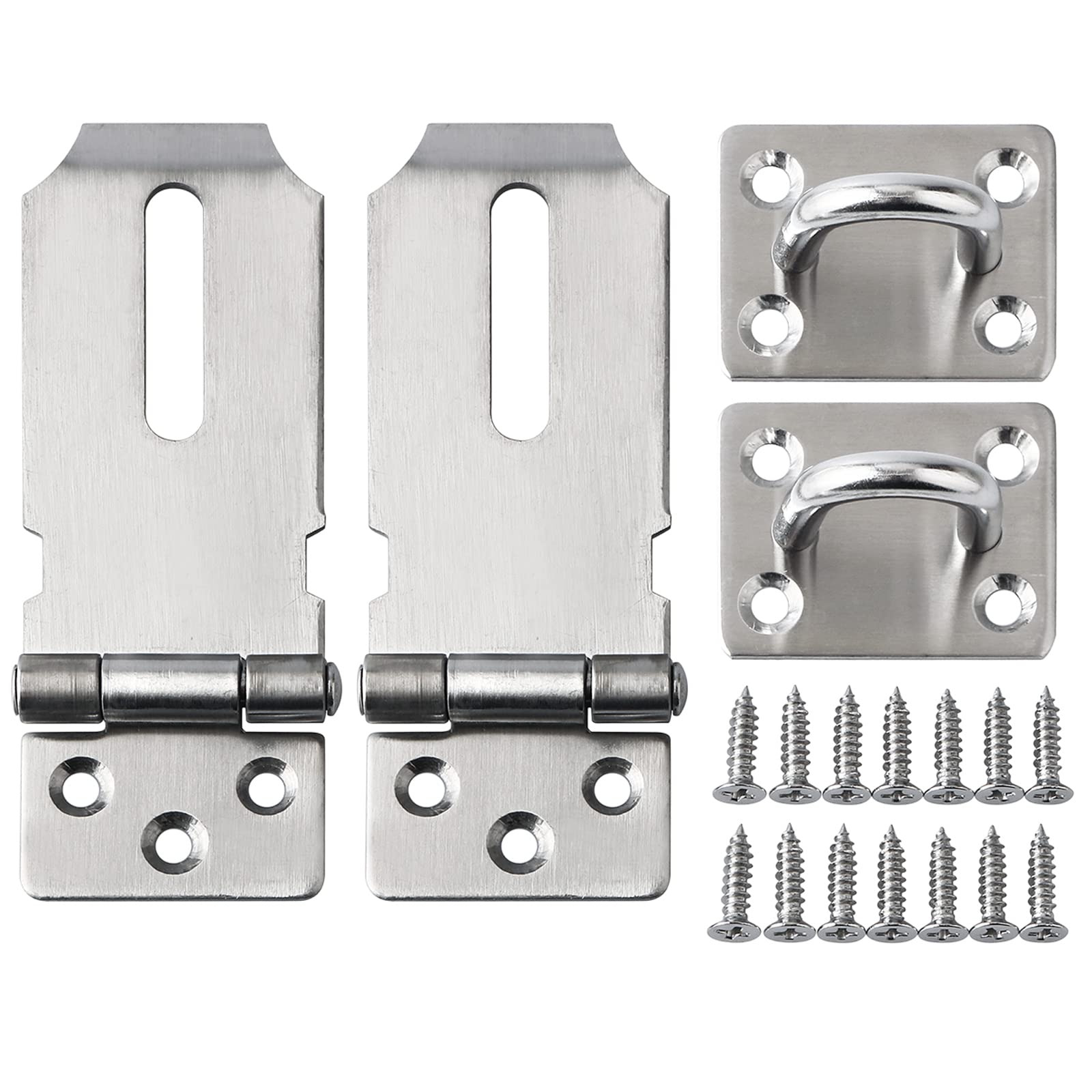 Mua Alise Hasp Lock,Door Hinge Lock Padlock,Black Clasp Latch Hinges ...