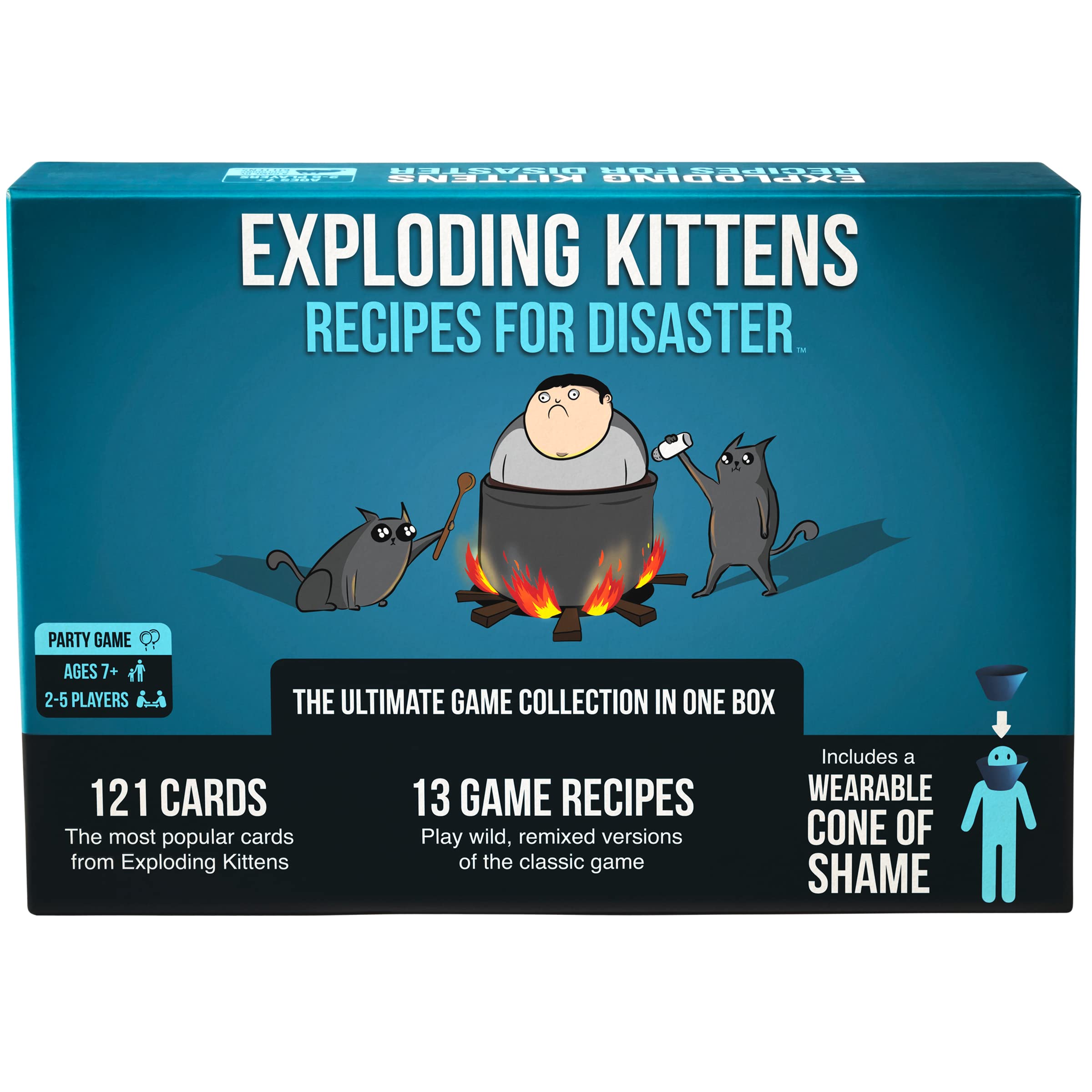 Exploding Kittens Recipes for Disaster - Deluxe Game Set - A Russian ...