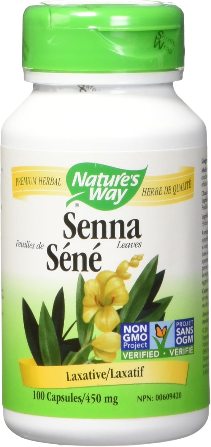 Nature's Way Senna Leaves Health Supplement, 100 Count: Amazon.ca ...