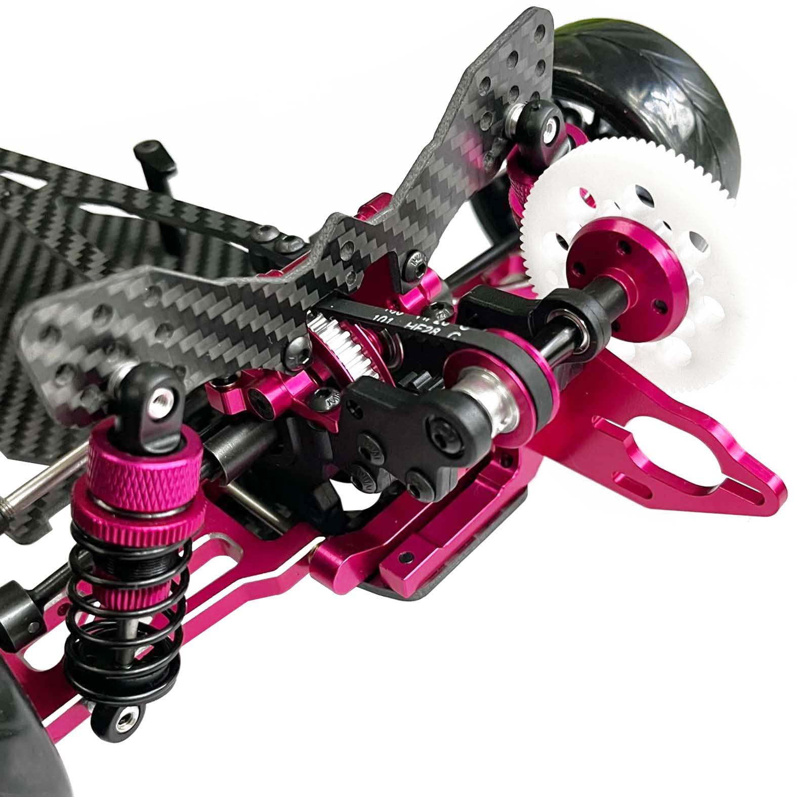 Mua Hobbypower Alloy & CF Chassis Sakura D5S Frame Kit Remodel Belt Drive 1/10 RWD Drift Car ...