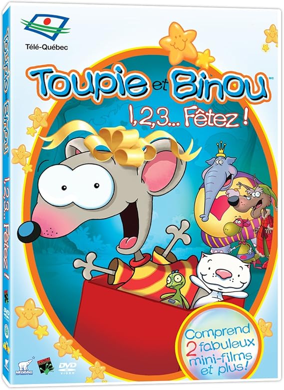 Toupie et Binou 1,2,3...Fêtez ! (Version française): Amazon.ca: DVD