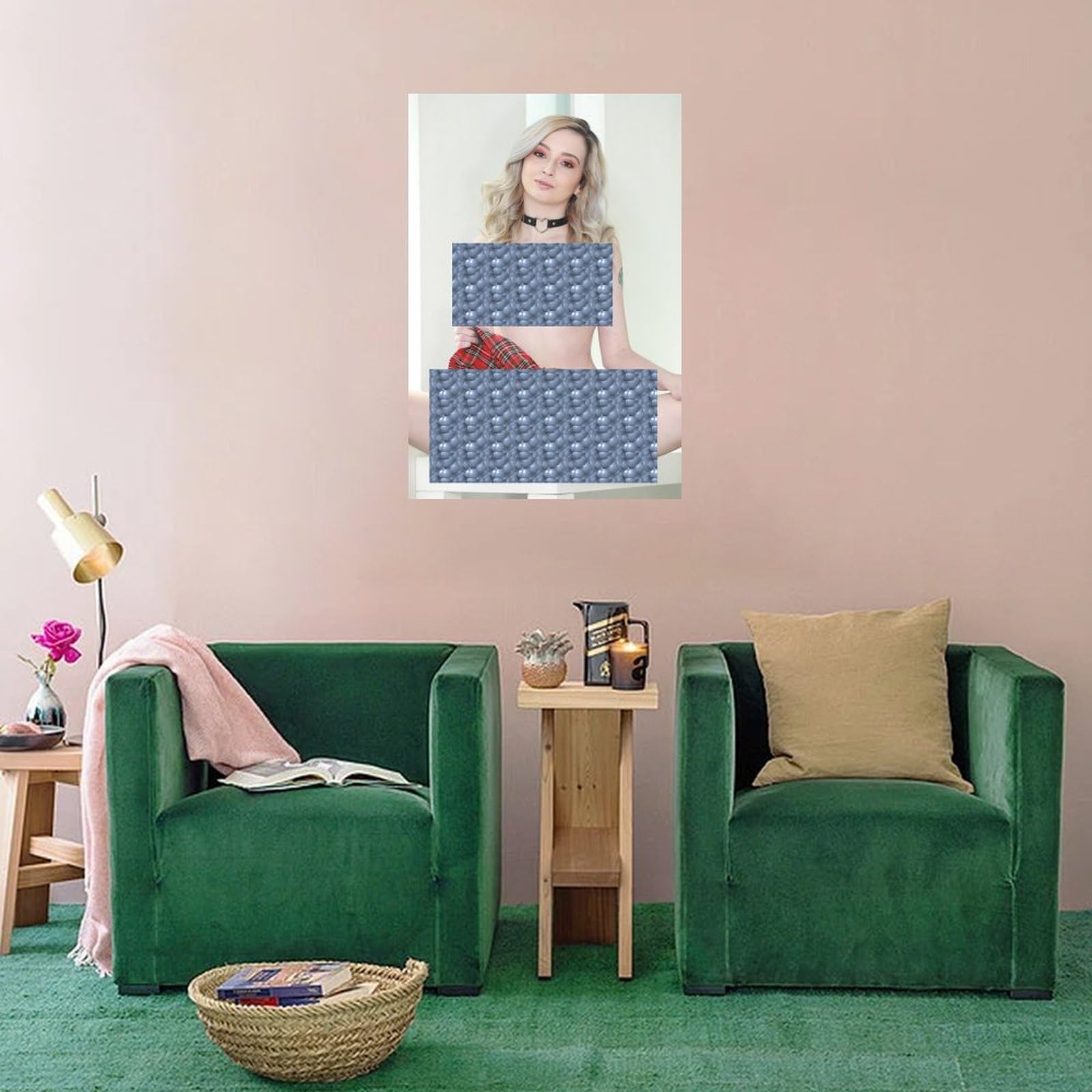 Lexi Lore Gorgeous Sexy Attractive Hot Actor Poster Of 2 Canvas Print Wall Art Decor Living Room ...