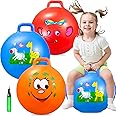 Amazon.com: Bouncy Balls with Handle for Kids, Ride On Toys Balls for ...