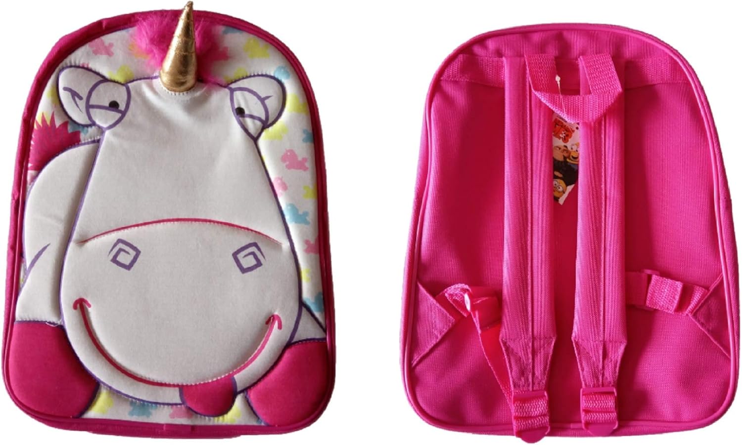 Despicable Me 3 Minions Unicorn Backpack Rucksack School Travel Bag ...