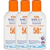 Amazon.com: Safe Sea Jellyfish Sting-Blocking Sunscreen, SPF 50+ Lotion ...