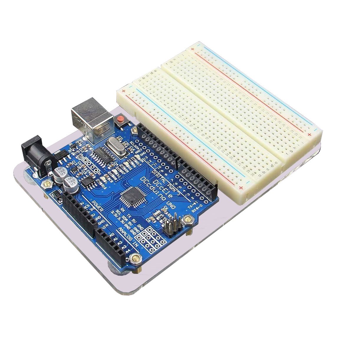 Mua Acrylic Transparent Base Plate & Terminal Optimizer Breadboard for ...