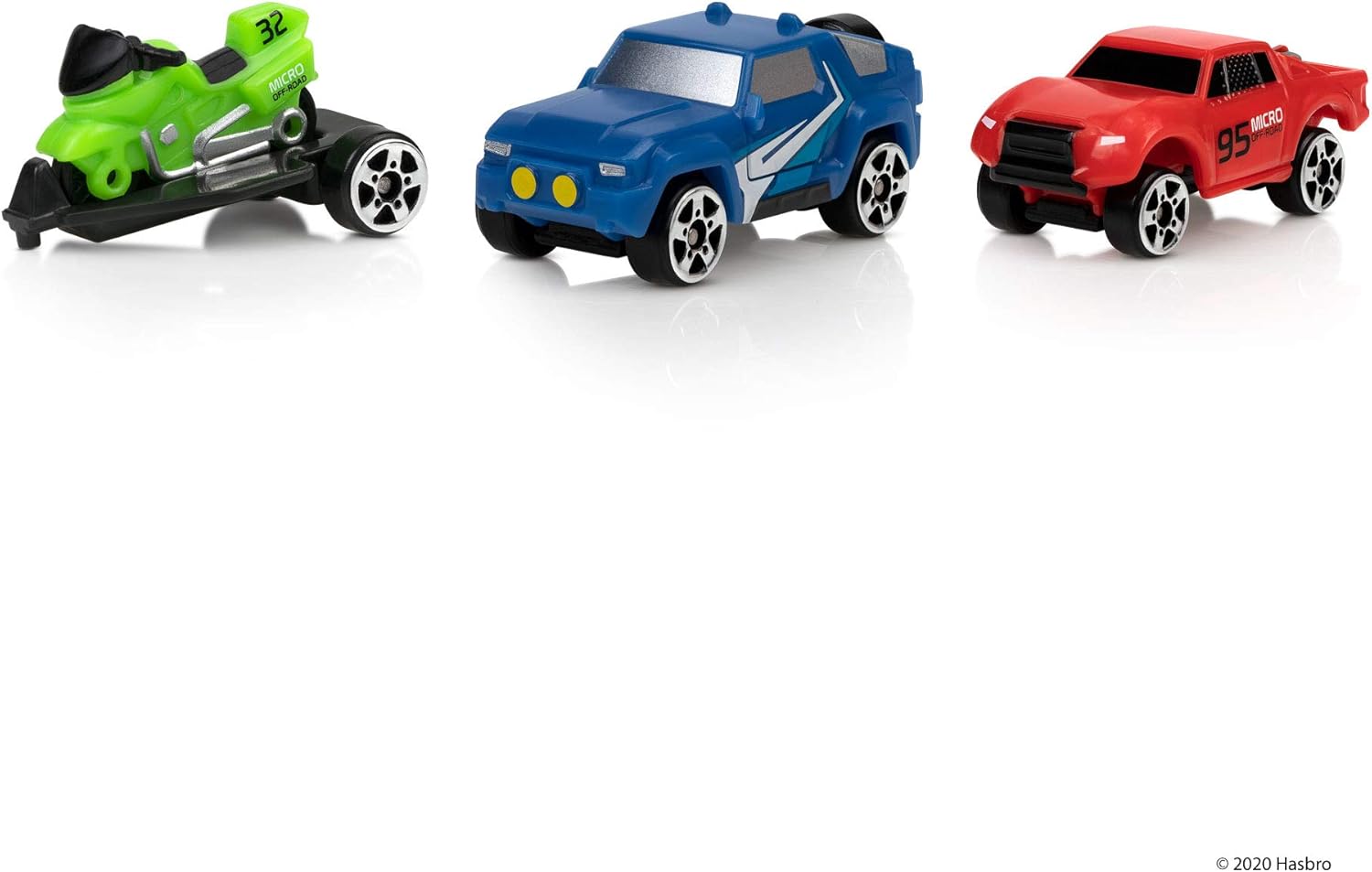 Micro Machines Starter Pack, Stunt – Includes 3 Vehicles, Motorcycle ...