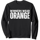Amazon.com: Winners Wear Orange Spirit Wear Team Game Color War Camp T ...