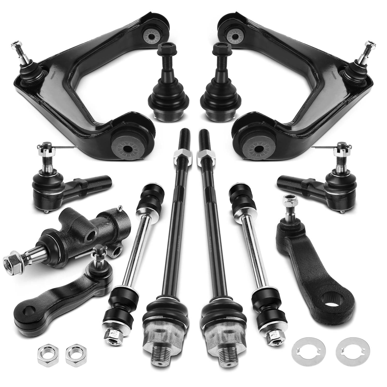 A-Premium 13Pcs Front End Suspension Kit, Fit for Chevy GMC Hummer ...