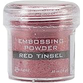 Amazon.com: Cardmaking: Tinsel Heat Embossing - Ranger Glitter Tinsel ...