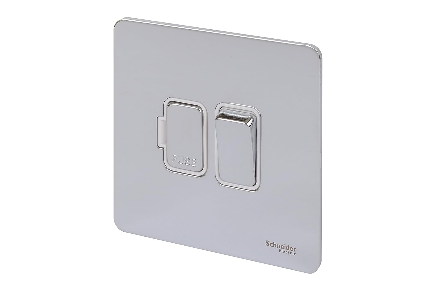 Schneider Electric Ultimate Screwless Flat Plate – Switched Fused ...