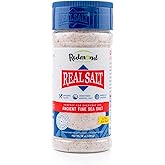 Amazon.com : Redmond Real Sea Salt - Natural Unrefined Gluten Free Fine ...