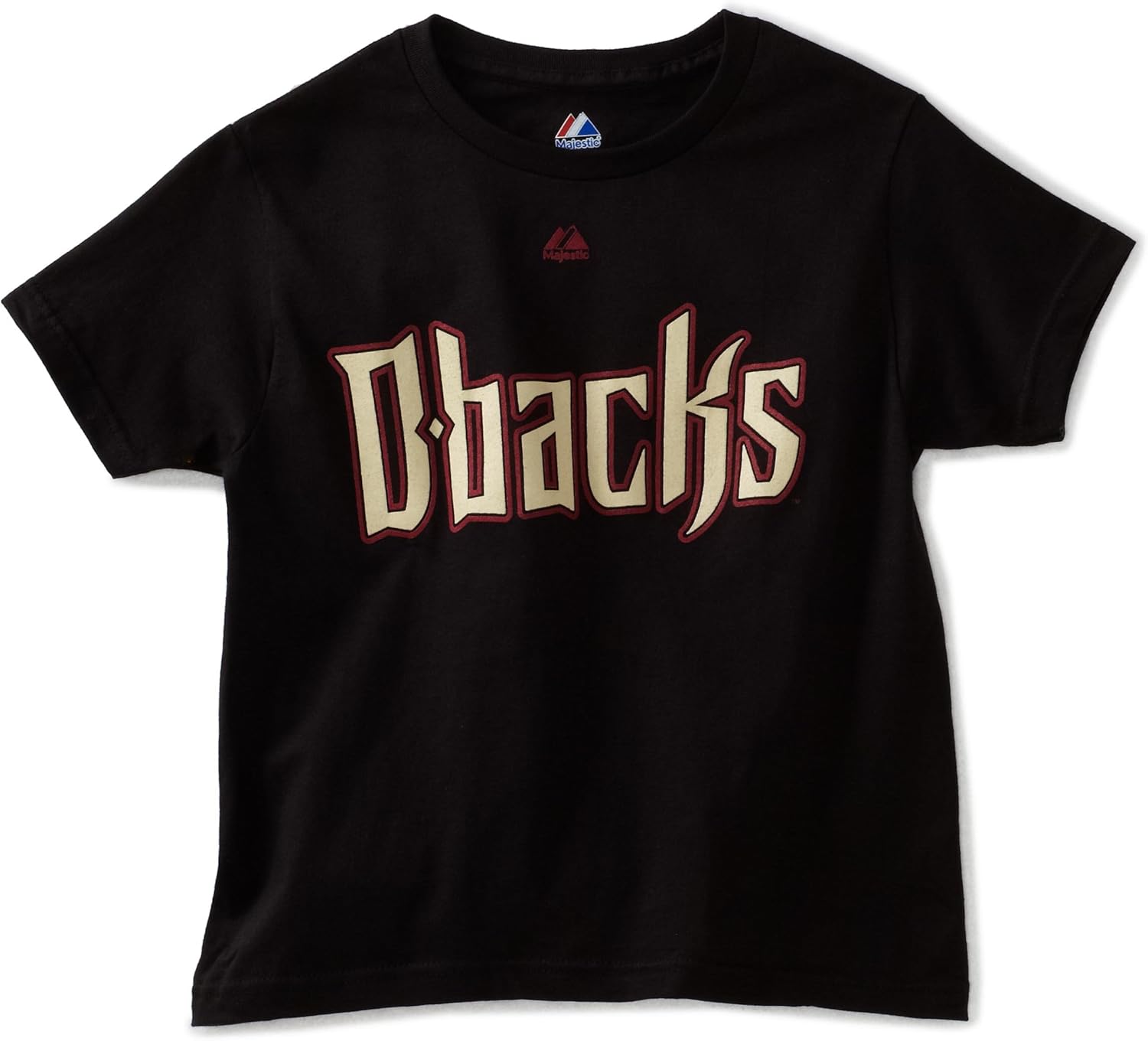 MLB Arizona Diamondbacks Wordmark Basic T-Shirt, Black: Amazon.co.uk ...