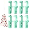 Amazon.com: 8PCS Plastic Clips for Hanging,Heavy Duty Hanger Clips with ...