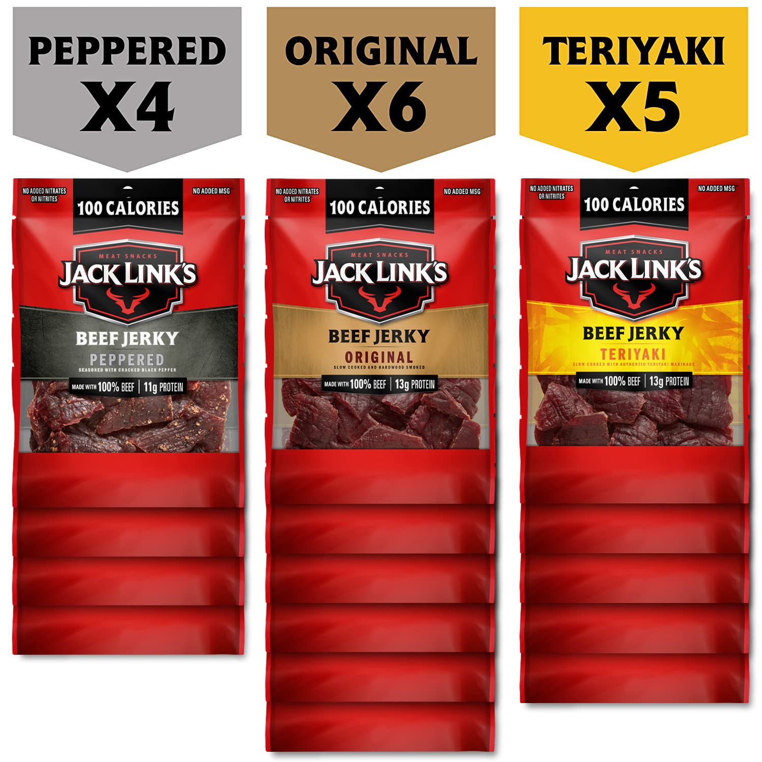 Mua Jack Link's Beef Jerky Bold Variety Pack – Includes Original ...