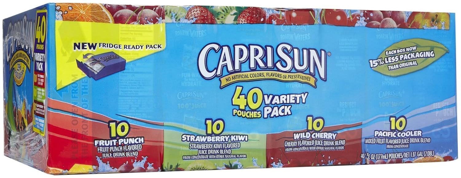 Amazon.com : Capri Sun Juice - Variety Pack - 6 Oz - 40 ct : Grocery ...