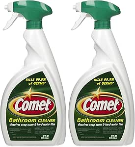 Amazon.com: Comet Bathroom Cleaner Spray - 32 oz - 2 pk: Health ...