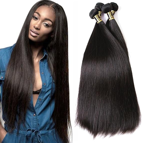 Yavida meche bresilienne lot cheveux bresilien lisse tissage en lot ...