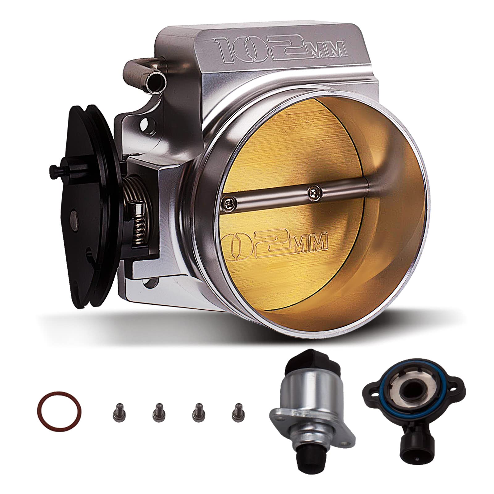 maXpeedingrods 102mm Throttle Body Assembly with TPS IAC Throttle ...