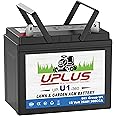 Amazon.com: UPLUS U1 Riding Lawn Mower Battery, 12V 360CCA Garden Tractors Battery Maintenance ...
