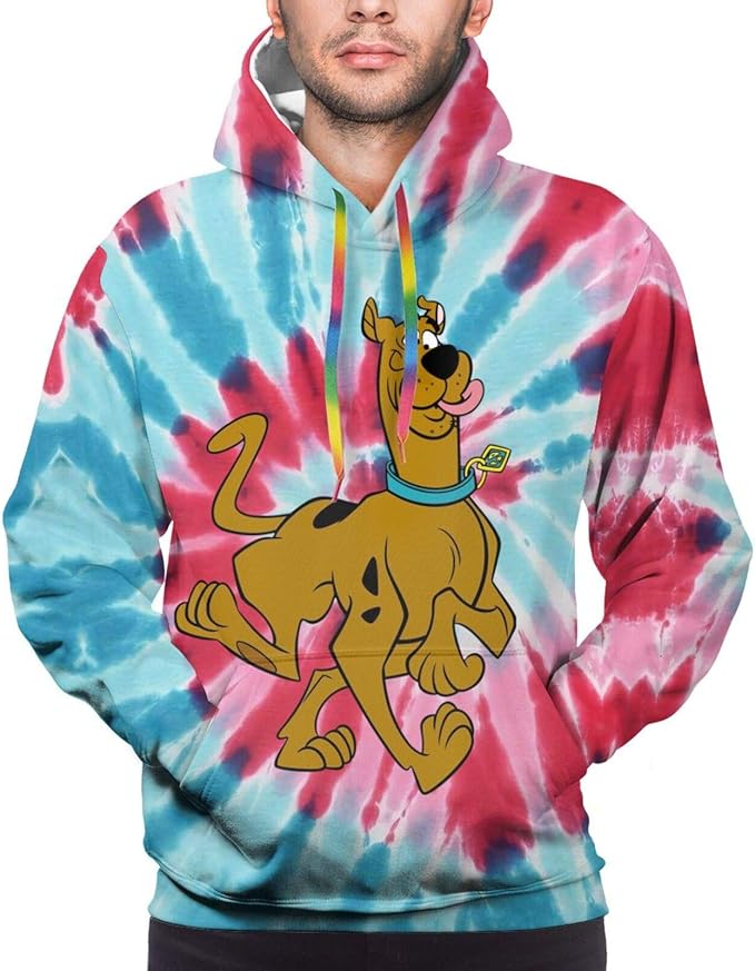 Scooby-Doo Unisex Hooded Sweatshirt Sport Casual Pullover Hoodie with ...