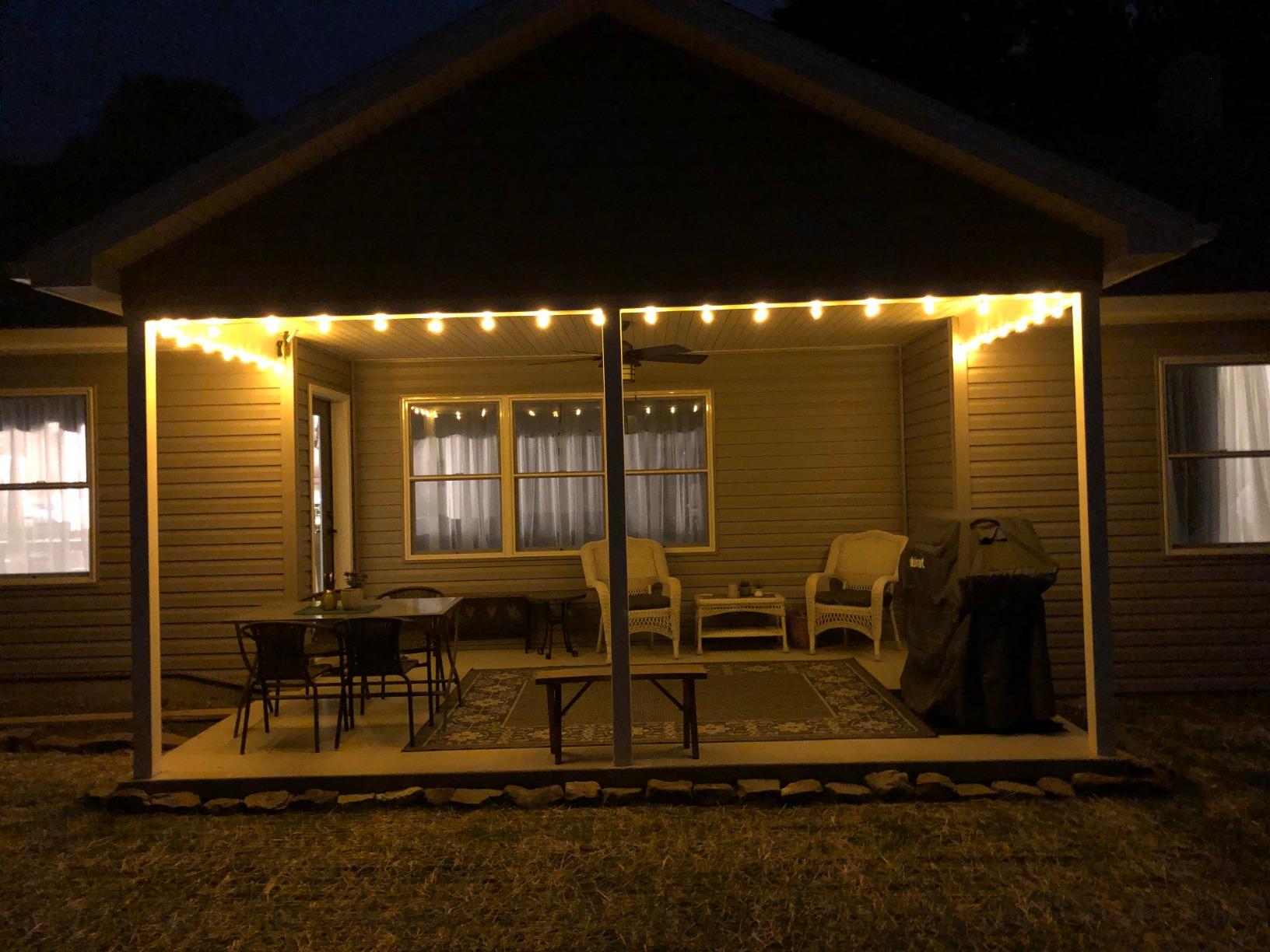$9/mo - Finance Outdoor Patio String Lights - Novtech 58FT 50Bulbs ...