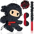 Amazon.com: Karate Ninja Piñata Ninja Birthday Party Supplies with ...