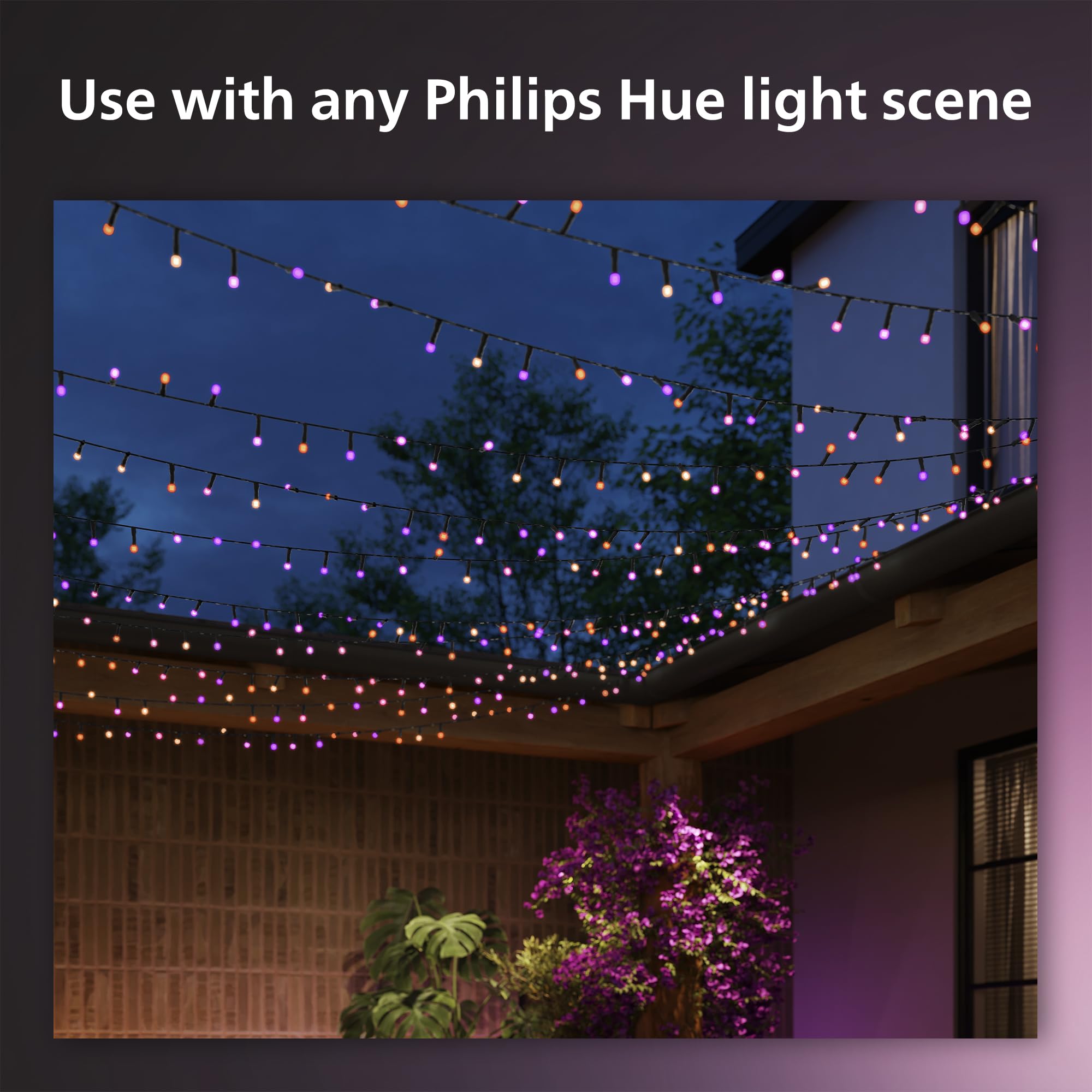 Mua Philips Hue Indoor/Outdoor Holiday 130-Foot Festavia String Lights ...