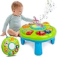 Amazon.com: Baby Toys, Musical Learning Table Activity Center for ...