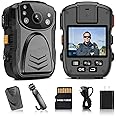 Amazon.com: PatrolMaster 1296P UHD Body Camera with Audio, 2 Inch ...