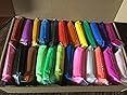 Amazon.com : HoneyToys 24PCS Colorful Kids Modeling Clay Air Dry Clay Studio Toy 24 Bright Color ...