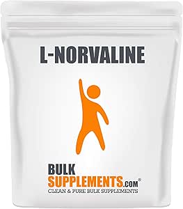 Amazon.com: BulkSupplements.com L-Norvaline Powder - Workout Supplement ...