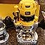 DEWALT DWP611PK 1.25 HP Max Torque Variable Speed Compact Router Combo ...