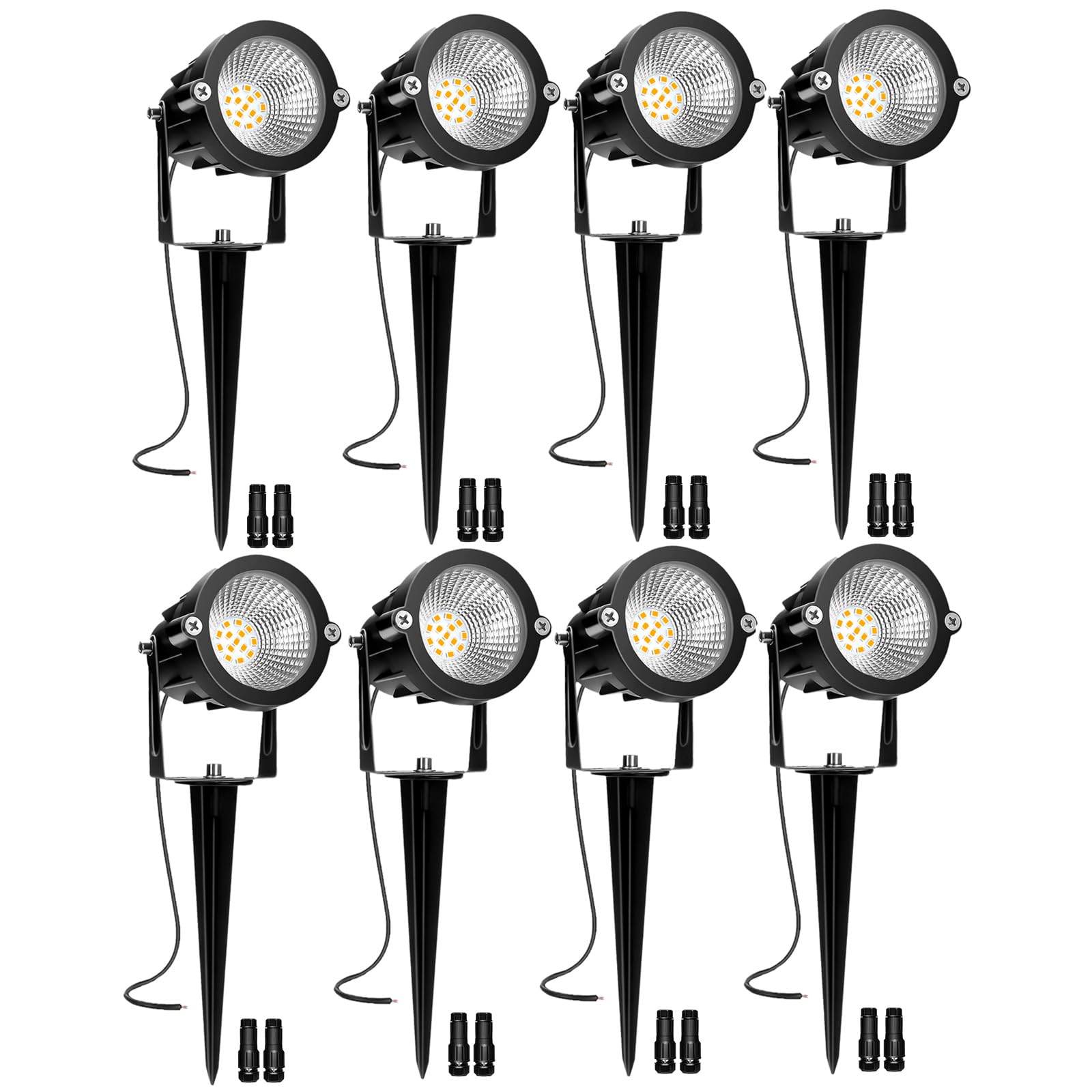 REEGOLD Low Voltage Landscape Lighting: 10W 1000LM LED Landscape Lights ...