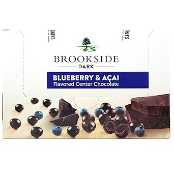 Hershey's Brookside Dark Blueberry & Acai Flavored Center Chocolate, 33 ...