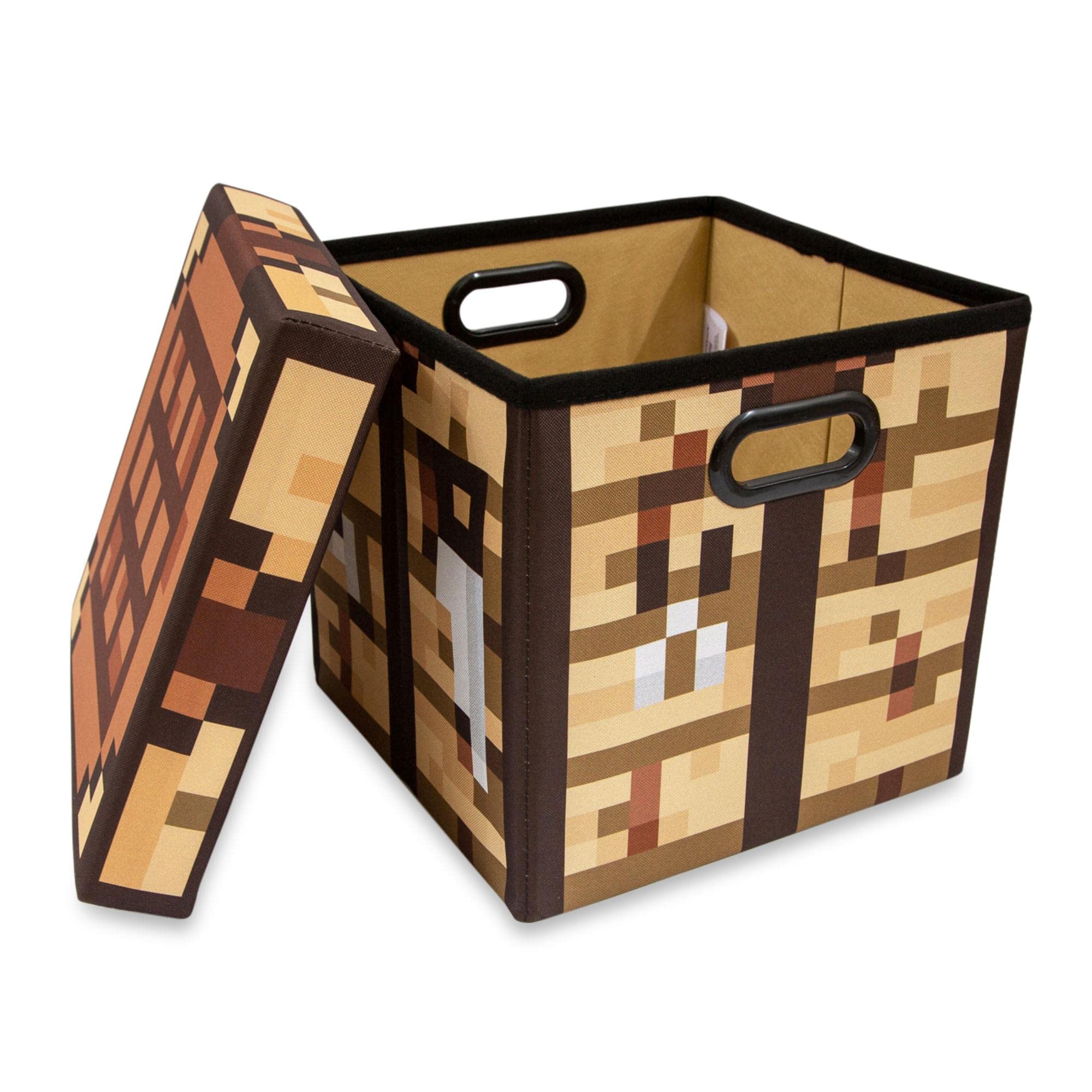 Mua Minecraft Crafting Table 13-Inch Storage Bin Chest With Lid ...