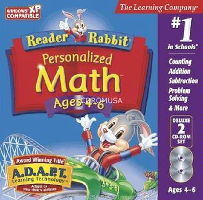 Amazon.com: READER RABBIT PERSONALIZED MATH 4 TO 6