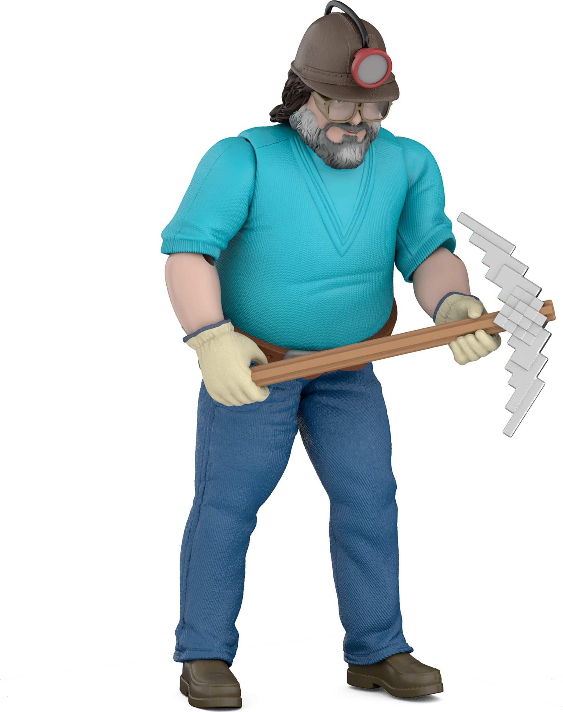 Mattel Minecraft Action Figure Set, Explosive Minecart Escape With 4-inch Steve & Mining ...