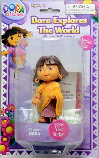 Dora The Explorer Dora Explores The World Figure Collection India ...