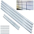 ZUIWAN 2 Set of 16FT Garage Door Strut Support Brace,16' Reinforcement ...