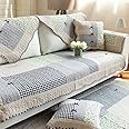 Amazon.com: vctops Patchwork Sofa Couch Covers Farmhouse Floral Pattern ...