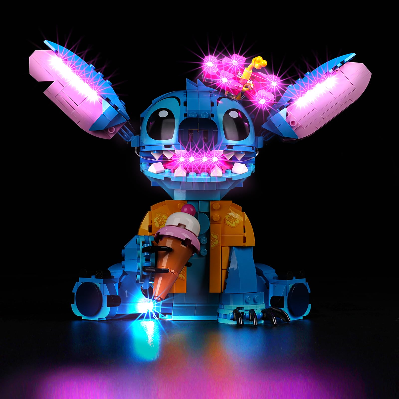 BrickSoul Led Light Kit for Lego Stitch Toy Building Kit, 43249 ...
