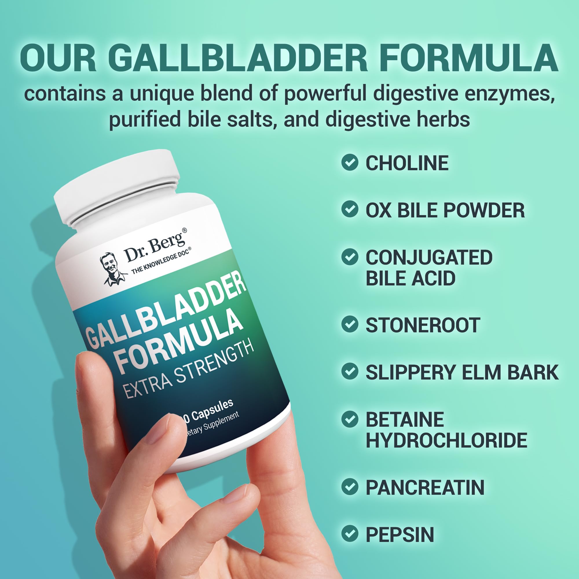 Mua Dr. Berg Gallbladder Formula Extra Strength - with Ox Bile Powder ...